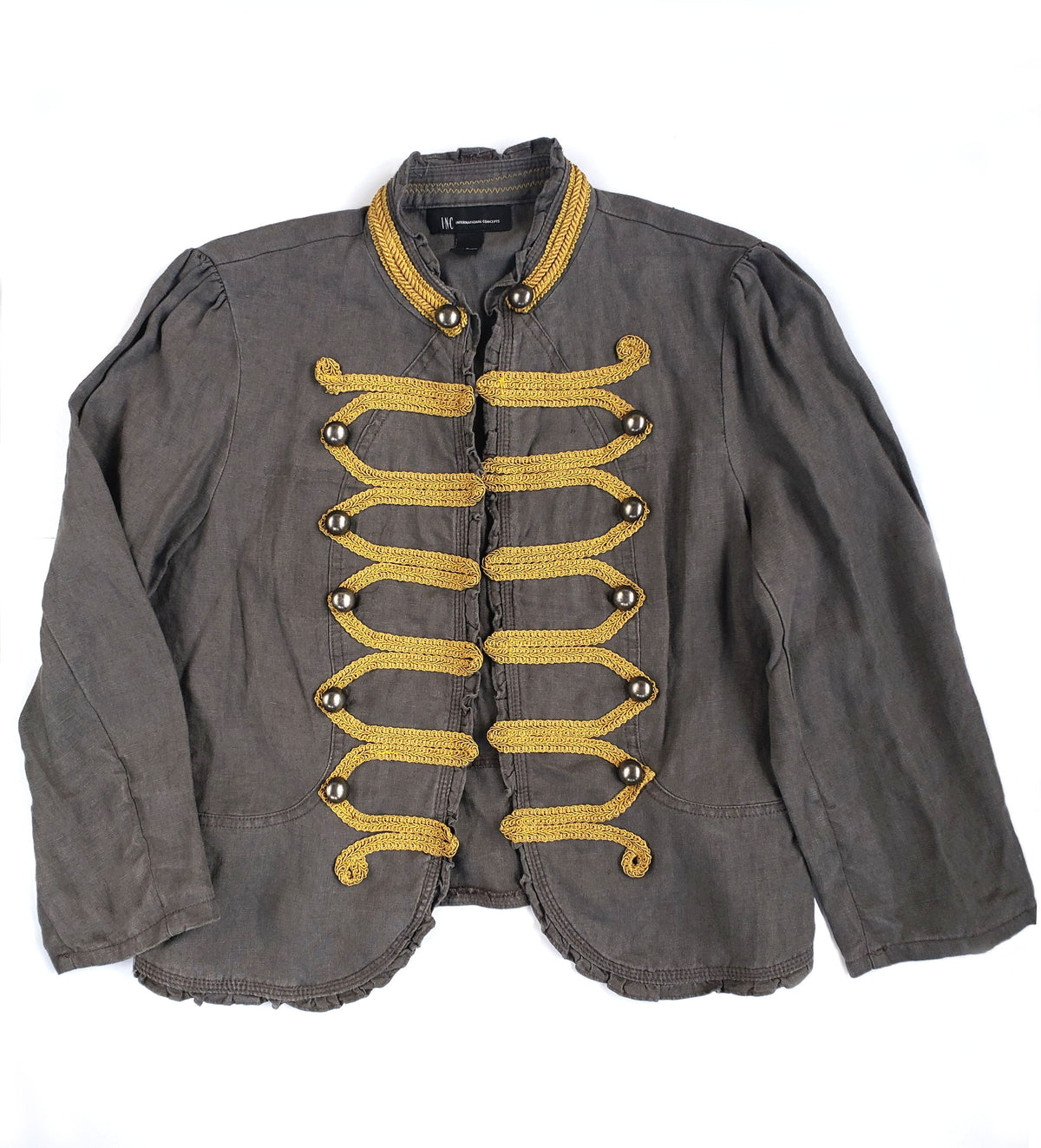 Altered DIY Military Band Rocker Styled Jacket One-of-a-kind - Style a ...